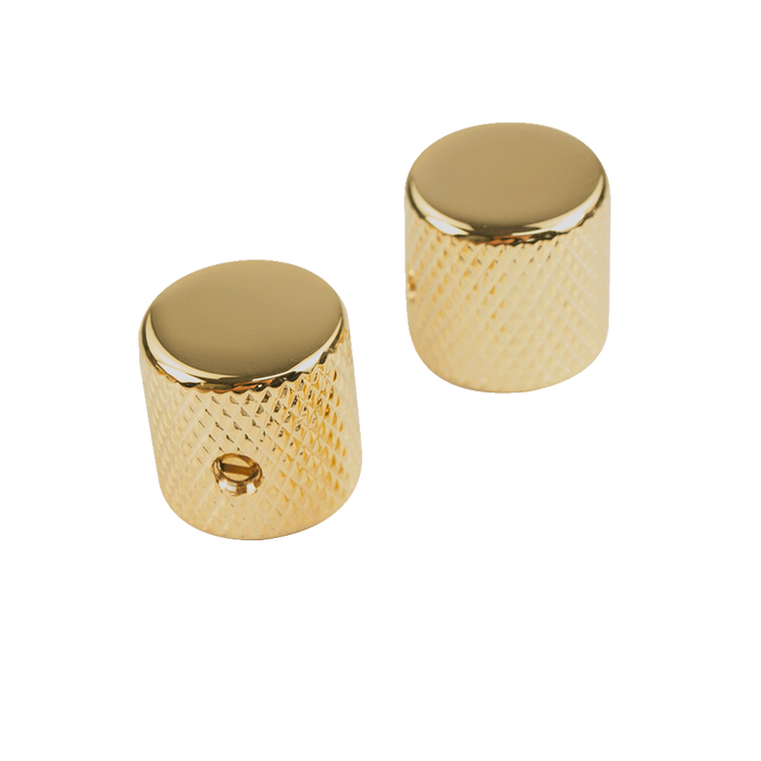 Set of Tele Flat Top Knobs For US Spec Solid Shaft Pots