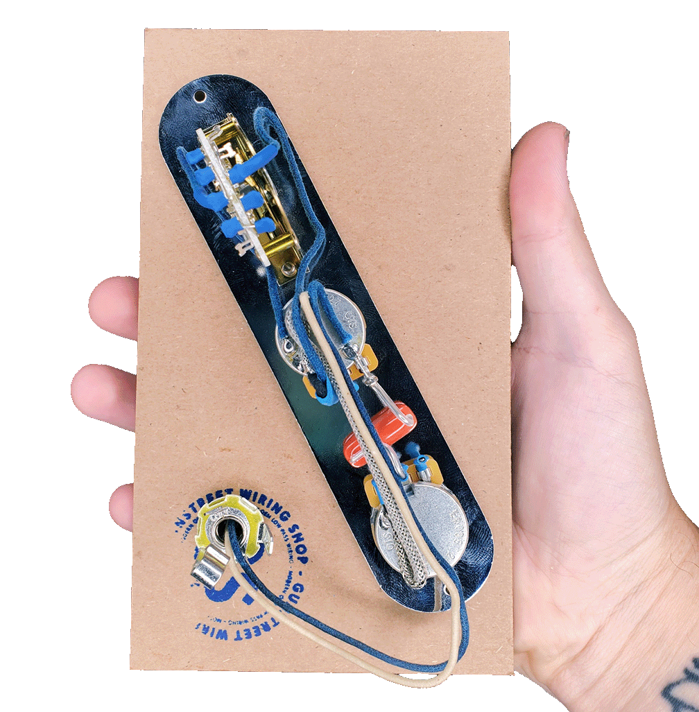 Gunstreet - Telecaster - 4 Way - Control Plate Assembly